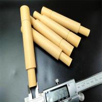 China Yellow Magnesium Stabilized Zirconia Tubes Anti Oxidation for sale