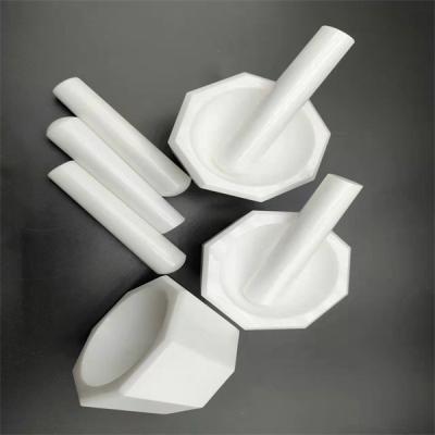 China Smooth High Hardness Zirconia Mortar Abrasion Resistant for sale