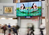 China High contrast Large Video wall digital signage Flexible structure design for Restaurant and hotel DDW-LW550DUN-THB5 for sale