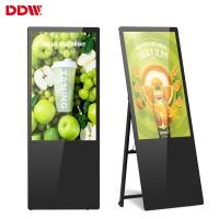China Portable digital poster lcd signage android kiosk smart advertising players screen board digital signage and displays for sale