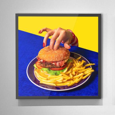 China 22 inch High Definition Square Screen Lcd Digital Signage Advertising Monitor For Supermarket for sale