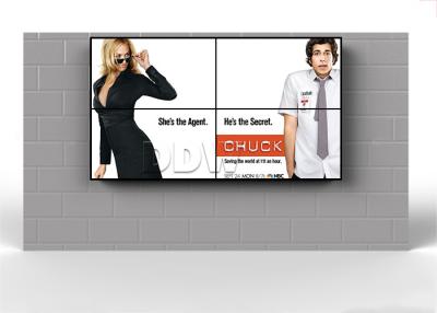 China Samsung 46 Inch supermarket 2x2 4k LCD video wall display support  / VGA / DVI signals for sale