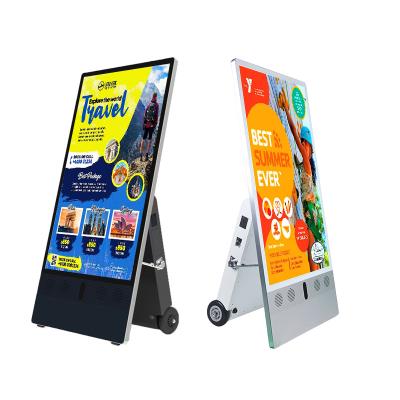 China 43 inch Outdoor Digital Signage Portable and Battery Powered for Effective Advertising Solutions for sale