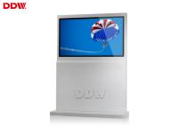 China Indoor Free Standing Digital Signage software freeware 65” LCD display 500cd / m2 DDW-AD6501S for sale