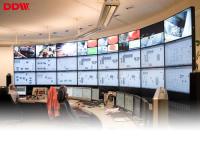 China 1920 x 1080 multi monitor wall control room video wall 3500 : 1 Contrast 178° Viewing Angle DDW-LW550HN16 for sale