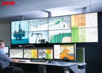 China 55 Thin bezel Samsung security video wall monitor for show center various Signal interface DDW-LW550DUN-THB5 for sale