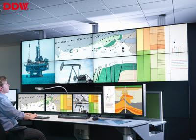 China 55 Thin bezel Samsung security video wall monitor for show center various Signal interface DDW-LW550DUN-THB5 for sale