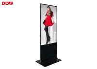 China 49 inch ultra thin floor standing digital signage for shopping center for sale
