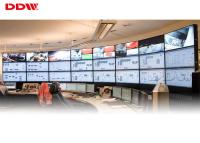 China 9 screen video wall round lcd video wall 178 x 178 Viewing Angle 5ms Response Time for sale