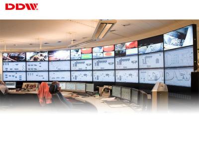 China 9 screen video wall round lcd video wall 178 x 178 Viewing Angle 5ms Response Time for sale