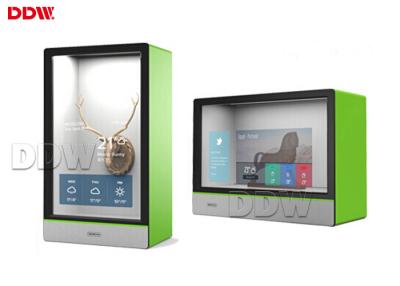 China DDW-ADTS8601 Transparent LCD Display Digital Signage 1500cd/m2 Brightness For Retail Store for sale