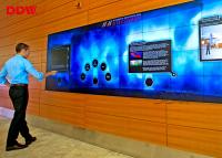 China LG 49 Inch Multi Touch Video Wall , 1.8mm Narrow Bezel 10dots IR Seamless LCD Video Wall for sale