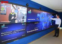 China Good Vision Effect Interactive Video Wall With Ultra Narrow Bezel 1.7mm for sale