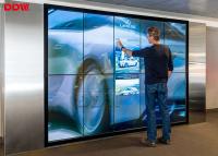 China DDW Commercial Multi Touch Wall Display , LCD Large Touch Screen Wall for sale