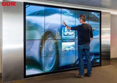China DDW Commercial Multi Touch Wall Display , LCD Large Touch Screen Wall for sale