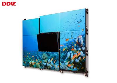 China 16:9 Aspect Ratio Seamless Monitor Wall / Large Display Wall 2 X HDMI Input for sale