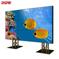 China Conference Room Seamless Video Wall , Wall Mounted Video Wall 500 Nits for sale