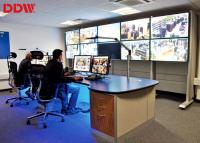 China LED Backlight System CCTV Video Wall Floor Stand Indoor And Semi Outdoor for sale