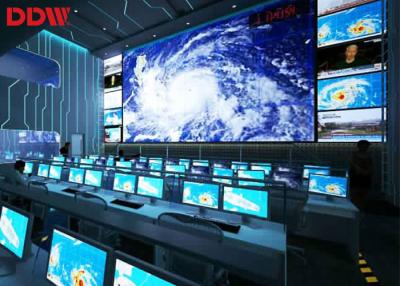 China High Resolution CCTV Video Wall For Airport , Station HD 1920x1080P for sale