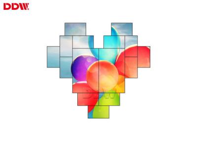 China Heart Shape Architectural Video Wall / Interactive Touch Screen Video Wall for sale