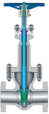 China Cast Steel Cryogenic Gate Valve PN10 - PN420 API 6D Gate Valve for sale