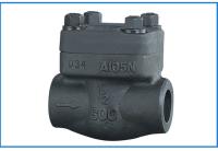 China 800LB Forged Steel Valve F304 Pressure Sealing Socket Weld Check Valve for sale
