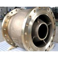 China CF3M Non Slam Nozzle Check Valve Bolted 300lb Short Pattern Valve for sale