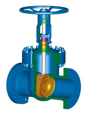 China PN10 PN16 API Cast Steel Gate Valve high pressure for sale