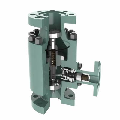 China Multifunctional Automatic Recirculation Valve CL150# - 400# Bypass Flow Control Valve for sale