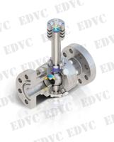China Extended Stem Trunnion Mounted Ball Valve API 607 Fully welded for sale