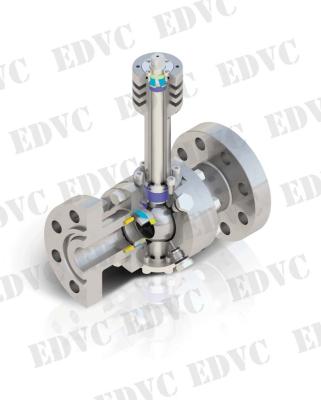 China Extended Stem Trunnion Mounted Ball Valve API 607 Fully welded for sale