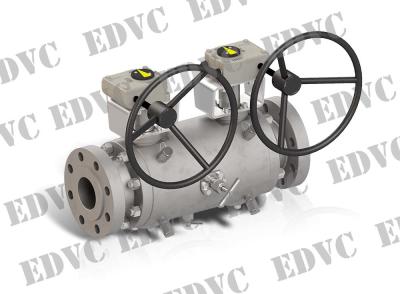 China DN 50-1400 API Ball Valve WCB CF8M Single Double Block And Bleed Ball Valve for sale