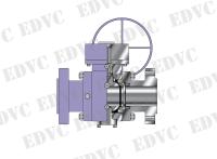 China Full Bore Side Entry Ball Valve Stainless Steel API 6D Class150 - 2500 for sale