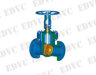 China DIN F5 Cast Steel Gate Valve 2 - 60 Inch PN16 Gate Valve for sale