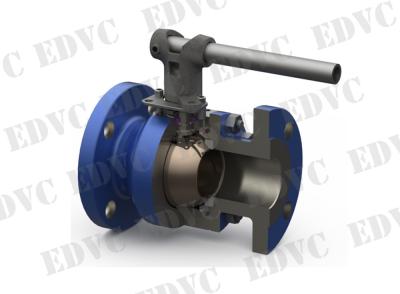 China Metal Seated Side Entry Floating Ball Valve API 6D 150 LB - 2500 LB for sale