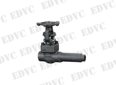 China Forged Butt Welded Handwheel Operated Gate Valve 2500LB With Extended Nipples for sale