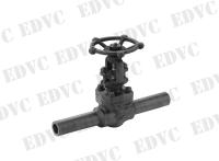 China Forged Butt Welded Handwheel Operated Gate Valve 2500LB With Extended Nipples for sale