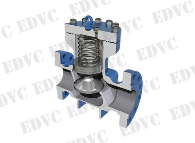 China 300LB LCC Cast Steel Check Valves Piston Bolted Bonnet Check Valve for sale