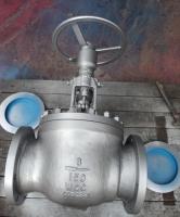 China Orbit API Ball Valve Full Bore Gear Operated 600LB WCC CF8A for sale