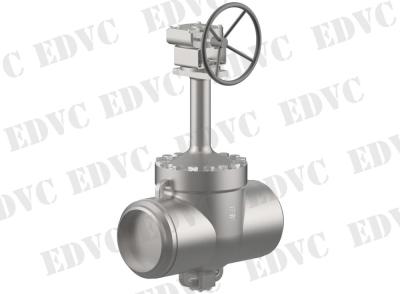 China Top Entry Cryogenic Butterfly Valve 300LB Butt Welded Triple Offset for sale