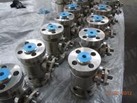 China Electric Actuator Split Body Ball Valve Side Entry 2 Inch - 48 Inch API 6D for sale