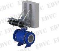 China Shafer Rotork API Ball Valve Gas Over Oil Actuated Ball valve for sale