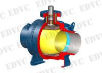 China Trunnion Mounted Side Entry Ball Valve Fully Welded for sale