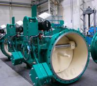 China A216 Shut Off Large Butterfly Valves 42''-80'' For Hydropower Station for sale