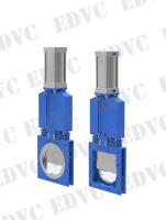 China Carbon Steel Slurry Knife Gate Valve MSS SP81 Insert Flange DN50 - 600 for sale