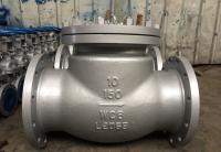 China Swing Type Cast Steel Check Valves 300LB ANSI Standard for sale