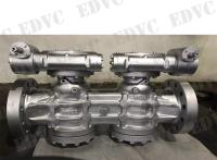 China Twin Gear Operated Venturi Pattern Plug Valve Lubricated API 6D for sale