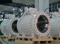 China Full Bore Side Entry Ball Valve Stainless Steel API 6D Class150 - 2500 for sale