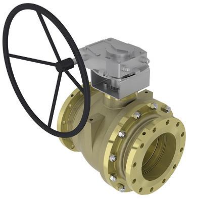 China RF Nickel API 600 Aluminum Bronze Valve Two / Three Piece Ball Valve 600LB 300LB for sale