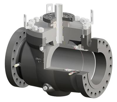 China API Trunnion Mounted Top Entry Ball Valve Fully Welded DN50~DN1050 for sale